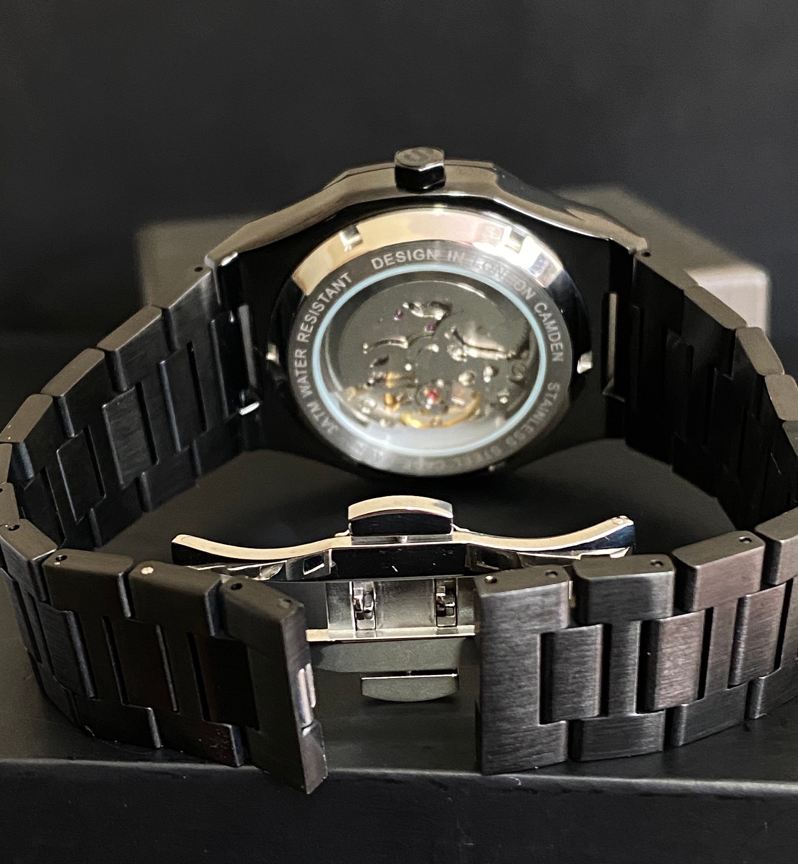 Vintage Mechanical Skeleton Watchautomatic Skeleton Watch - Etsy