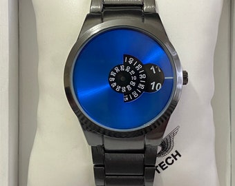 Jump Hour Watch - Etsy