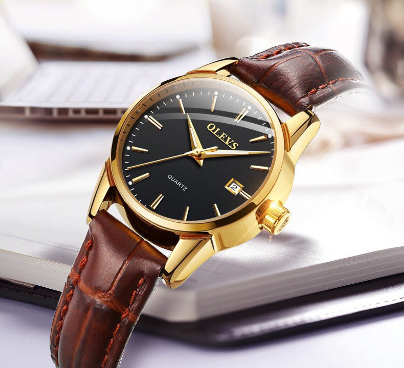 Women Watch Quartz Women Watches Waterproof Leather - Etsy UK