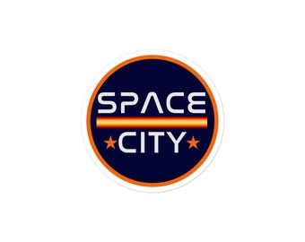 Space City Astros Sticker - Etsy