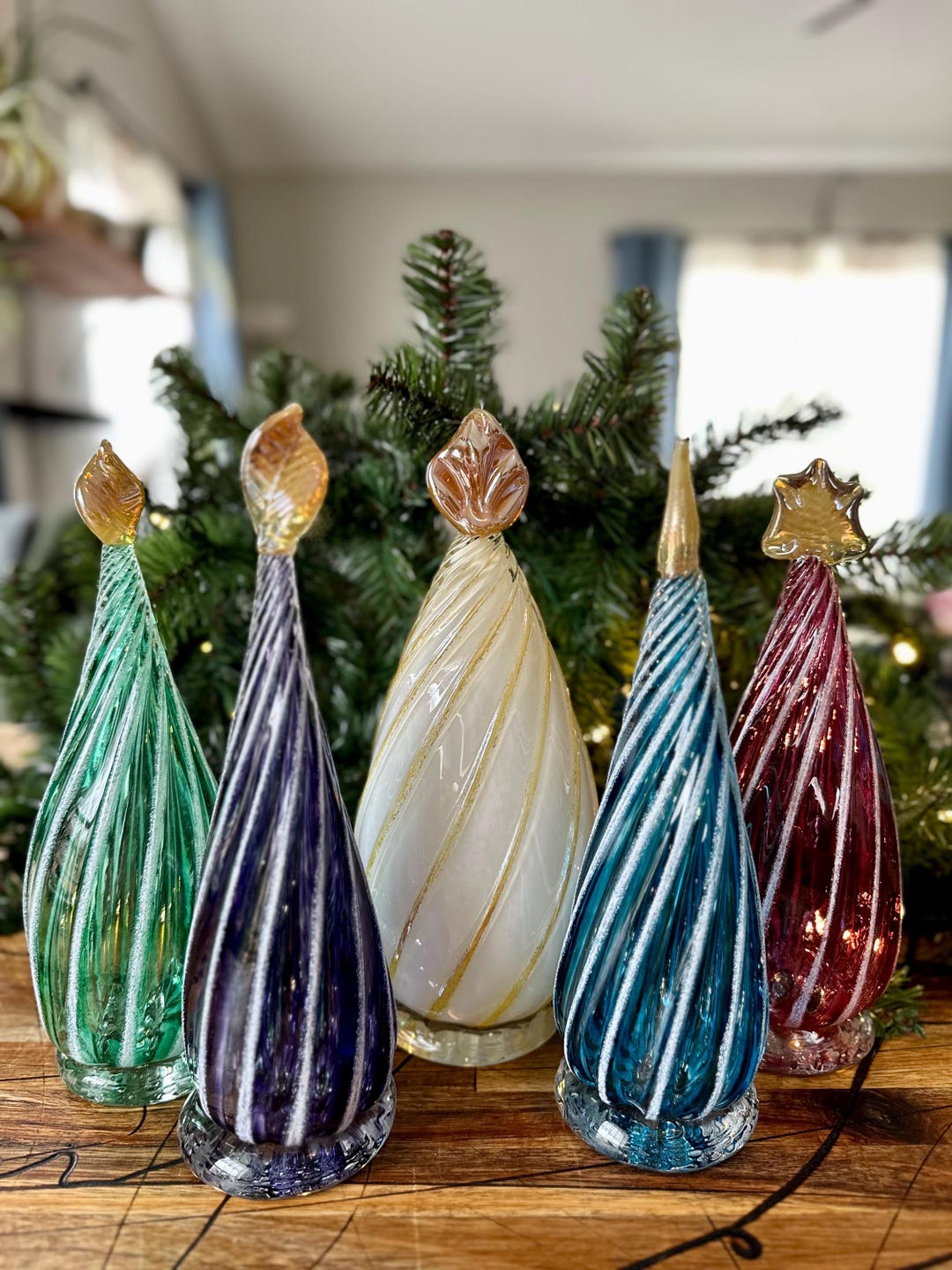 Hand Blown Glass Trees - Etsy