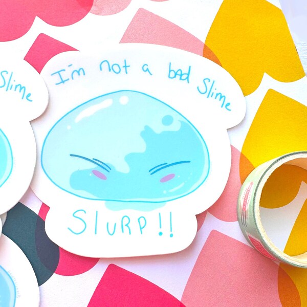 Slime Stickers - Etsy