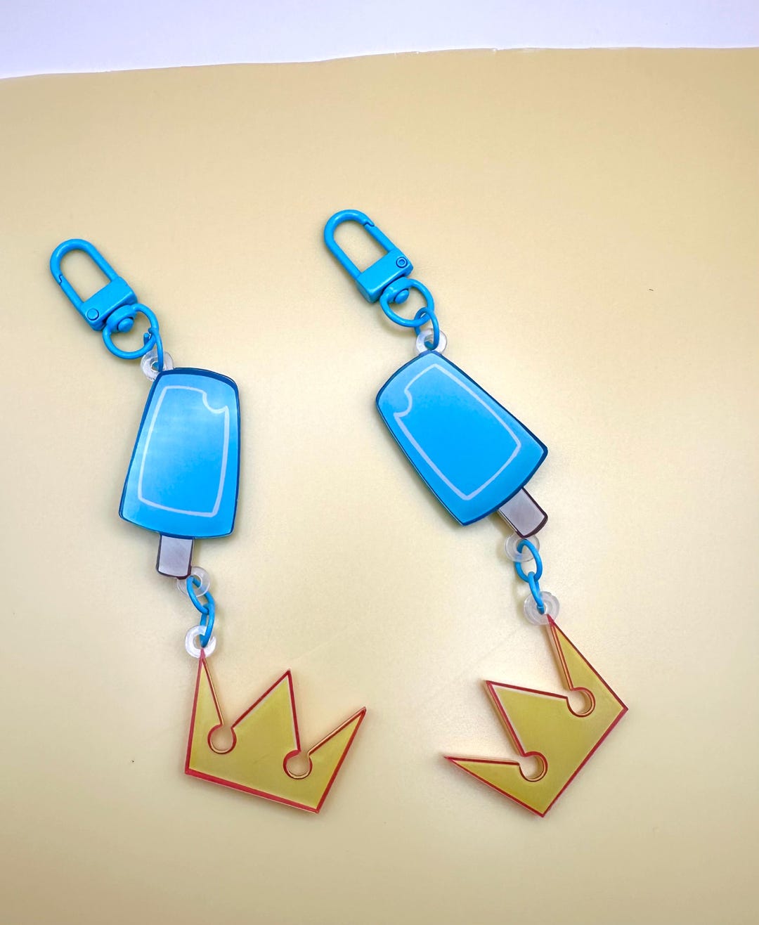 Kingdom Ice Cream Linked Keychain - Etsy
