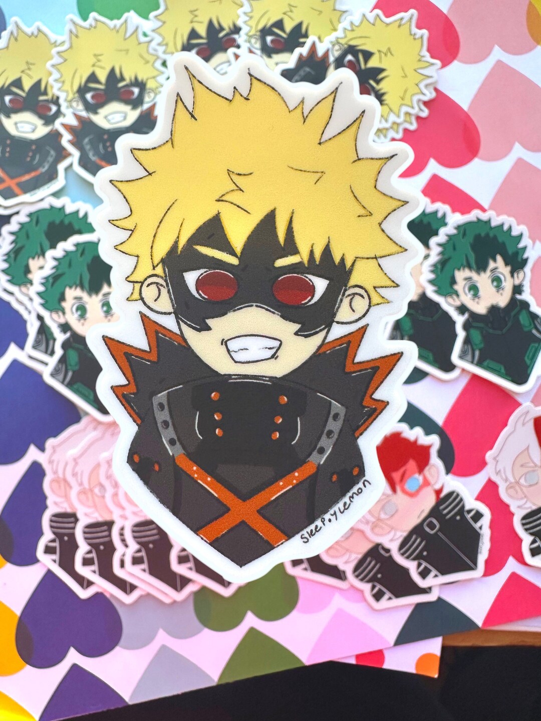 Hero Sticker Set - Etsy