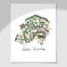 Haddon Township NJ Illustrated Map Print | Etsy