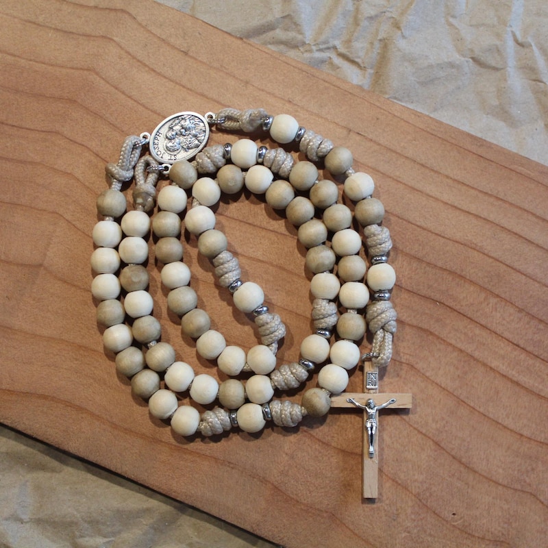 St Joseph Rosary - Etsy
