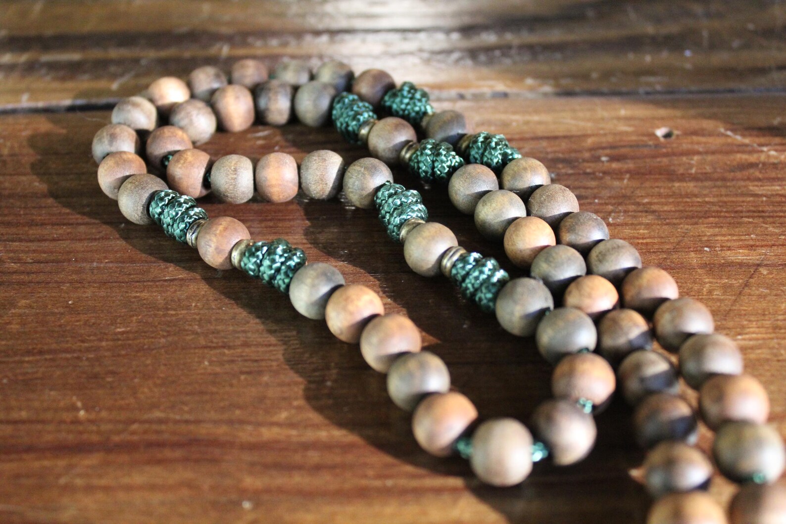 St. Jude | Handmade Catholic Rosary With Hand Stained Wood Beads ...