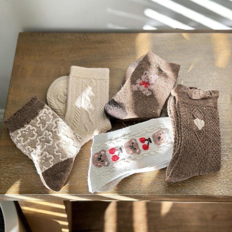 Hugging Animal Socks - Etsy