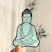 Buddha Statue Waterproof Bumper Stickers, Available in 4 Colors, for ...