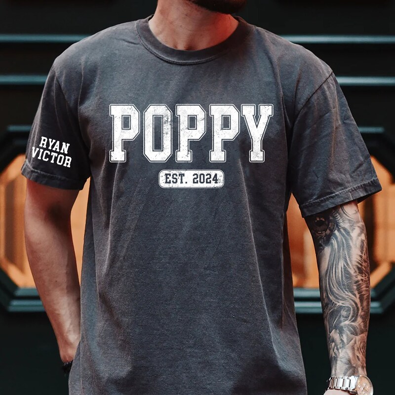 Poppy Dad - Etsy