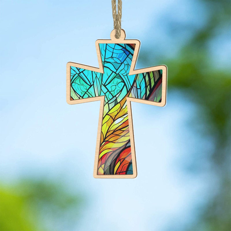 Cross Ornament - Etsy