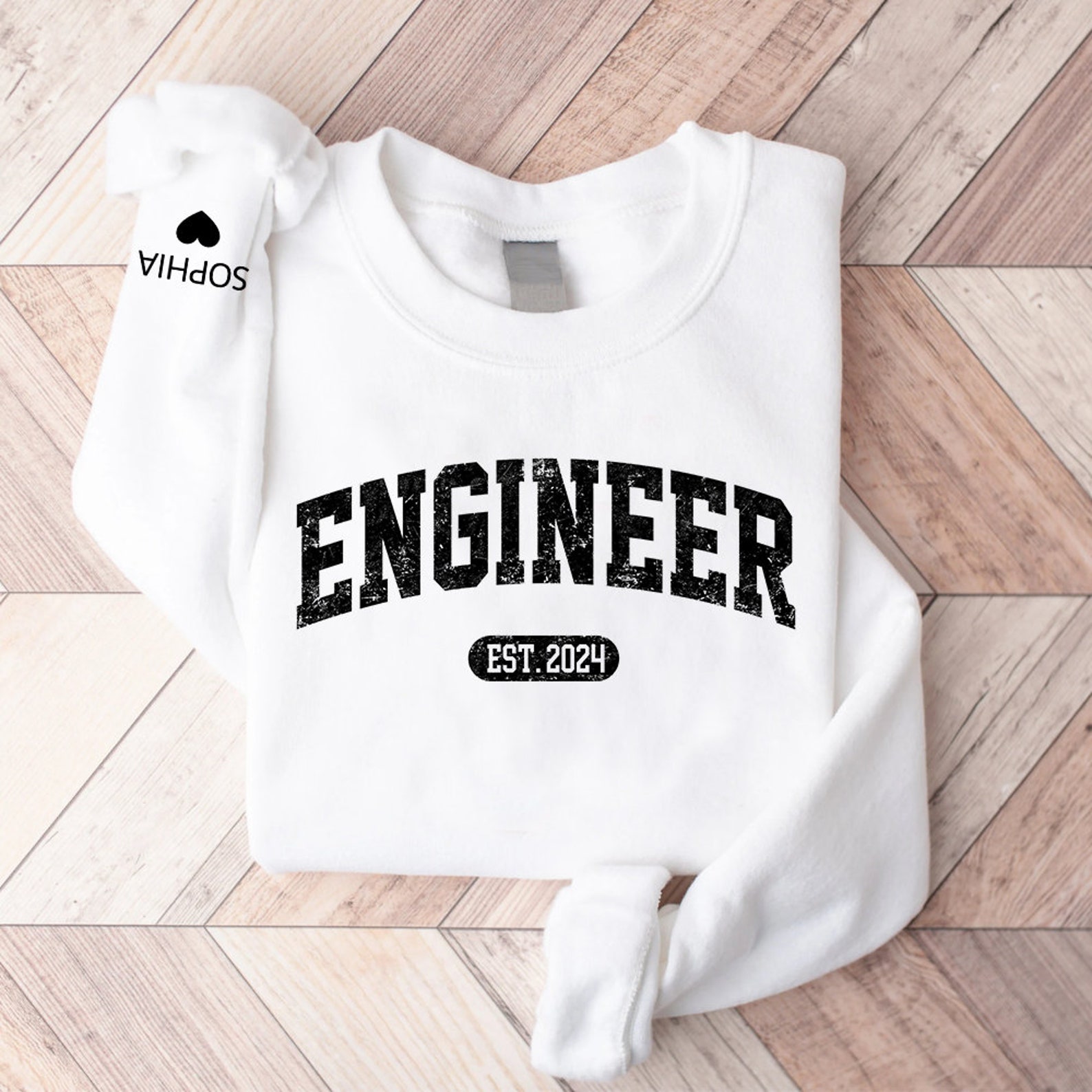 Personalized Engineer Sweatshirt, Structural Engineer Crewneck Pullover ...