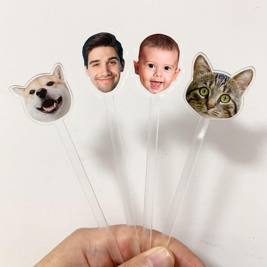 Personalized Acrylic Wedding Pet Stir Sticks, Pet Wedding Cocktail ...