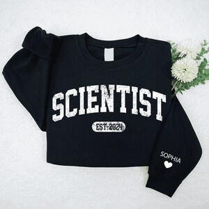 Personalized Scientist Sweat Shirt, Women in Science Sweatshirt ...
