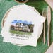 Personalized House Portrait Napkins With Name, Housewarming Gift for ...