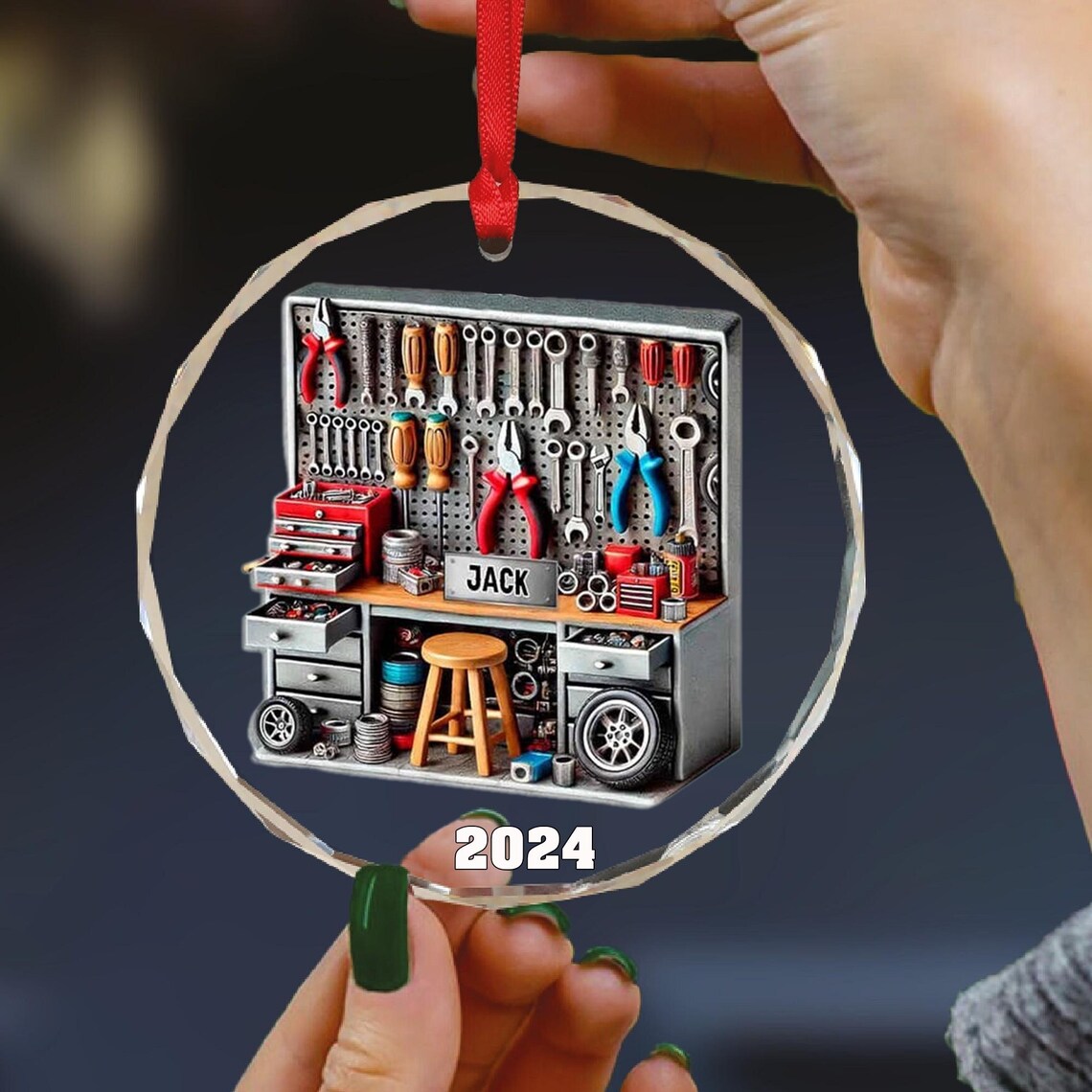 Personalized Mechanic Tool Christmas Ornament,mechanic Keepsake ...