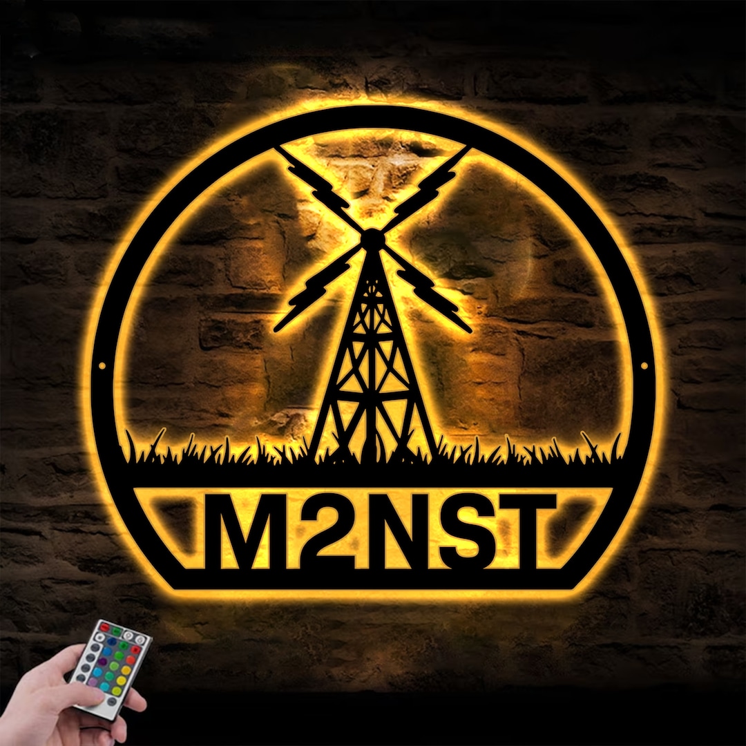 Personalized Ham Radio Call Sign, Ham Radio Decor, Amateur Radio Name ...