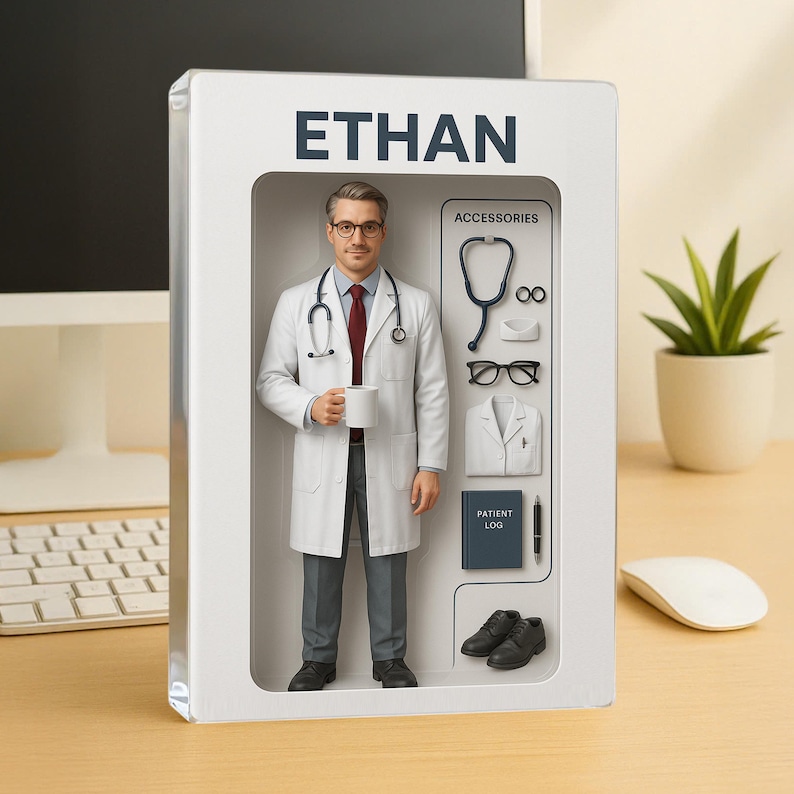 Custom Photo Doctor Acrylic Plaque Gift, Gift for Doctor, Graduation ...