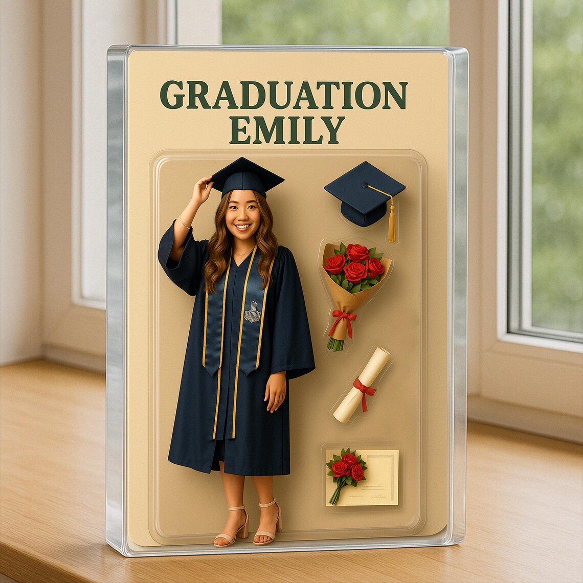 Custom Graduation Plaque With Name, Graduation Gifts, 2025 Graduation ...