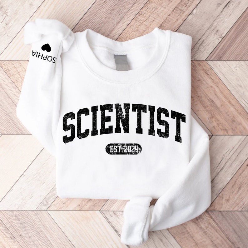 Personalized Scientist Sweat Shirt, Women in Science Sweatshirt ...