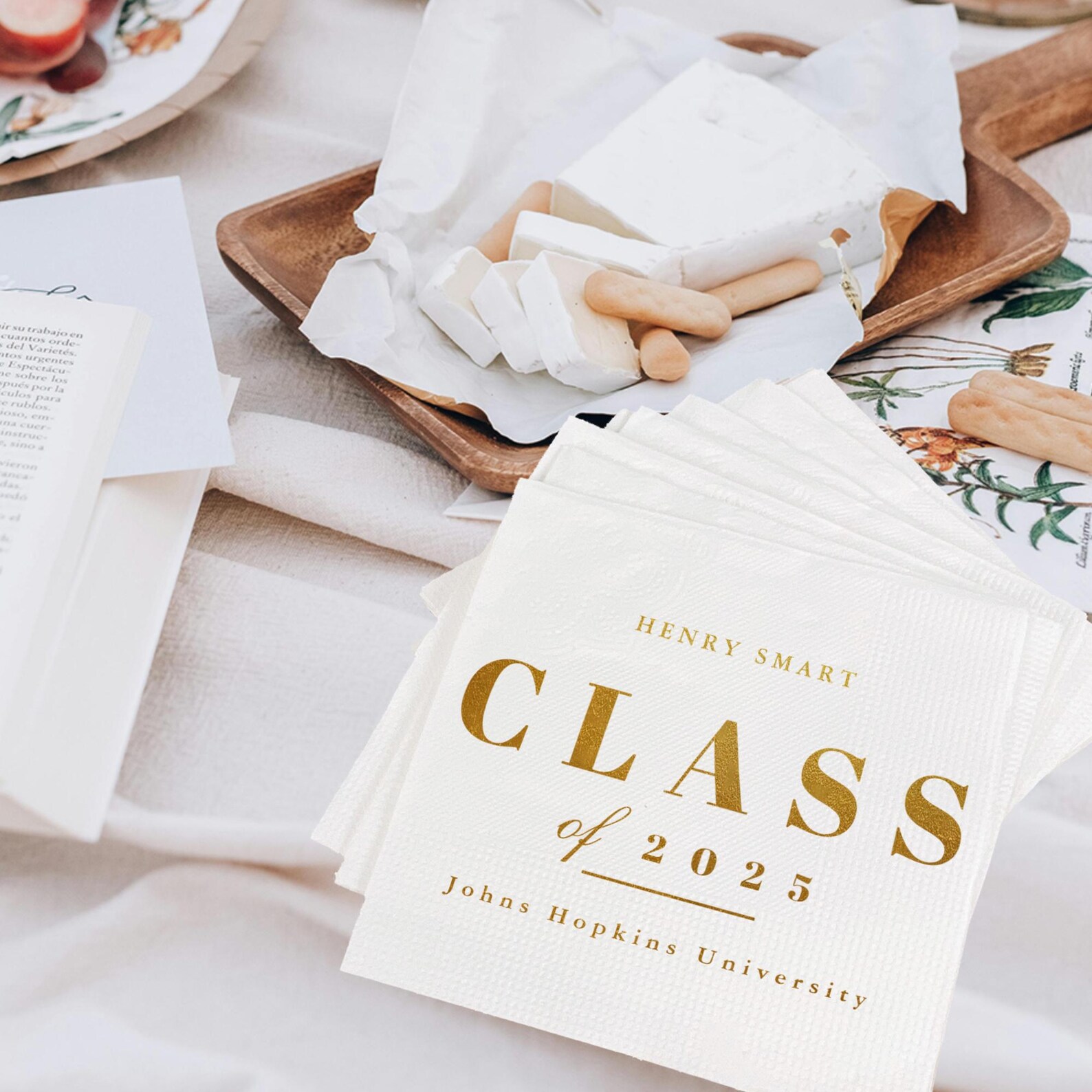 Graduation Nurse Napkins, Custom Nursing Napkin, Cocktail Napkin ...