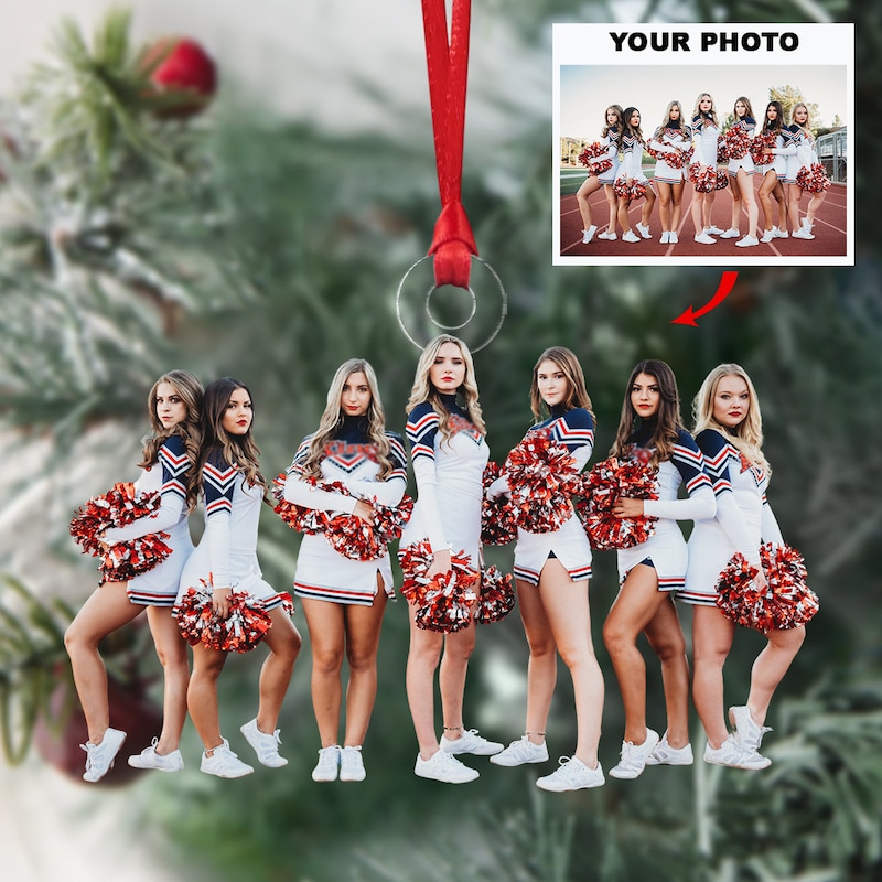Cheerleading Ornament - Etsy