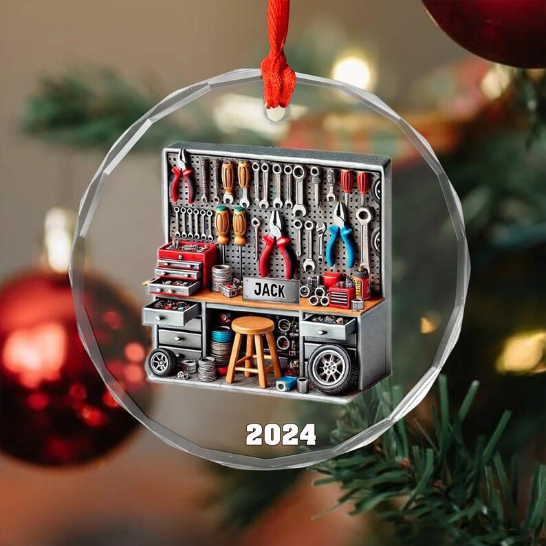 Personalized Mechanic Tool Christmas Ornament,mechanic Keepsake ...