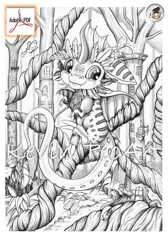 Baby White Dragon Merlin