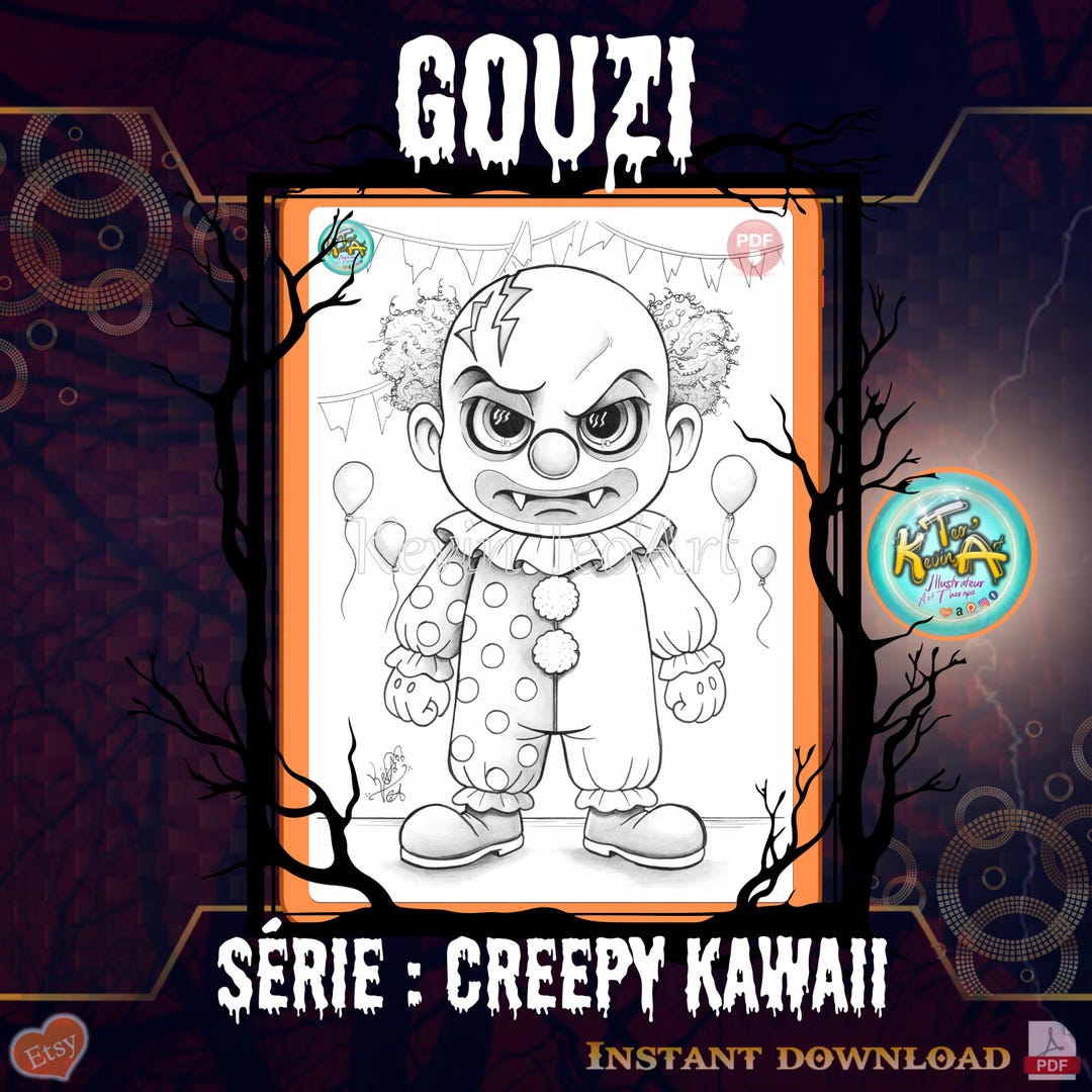 Gouzi - Creepy Kawaii - Etsy