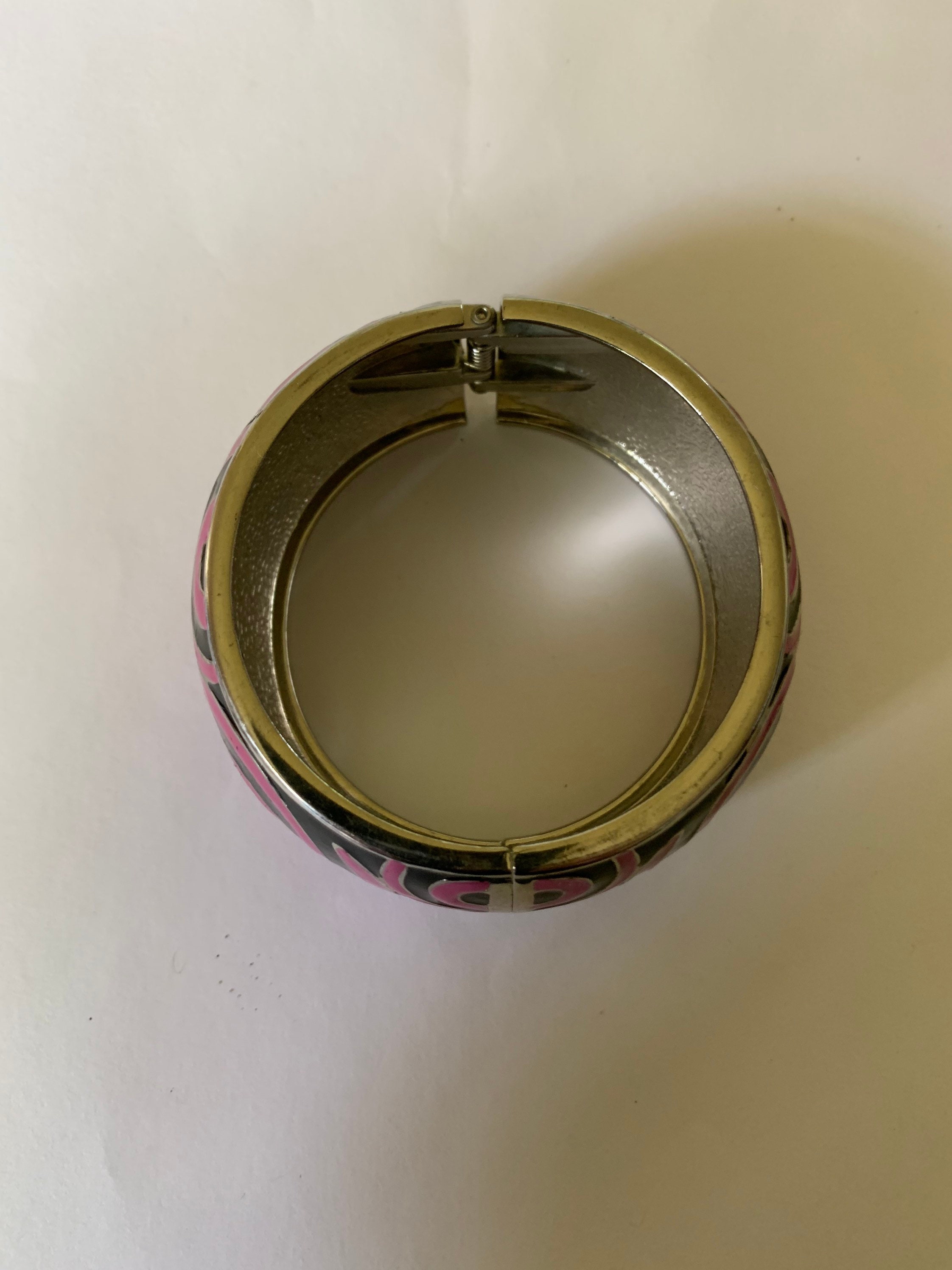 Vintage Clamper Bracelet - Etsy