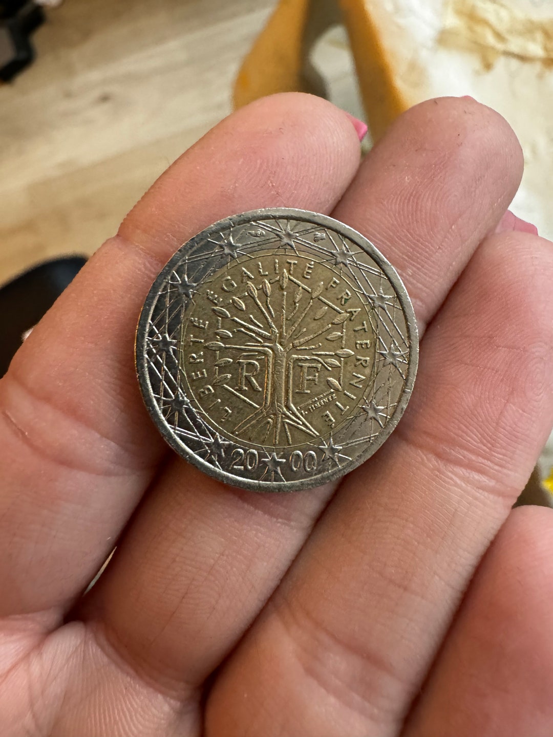 2 Euro France Coin 2000 - Etsy