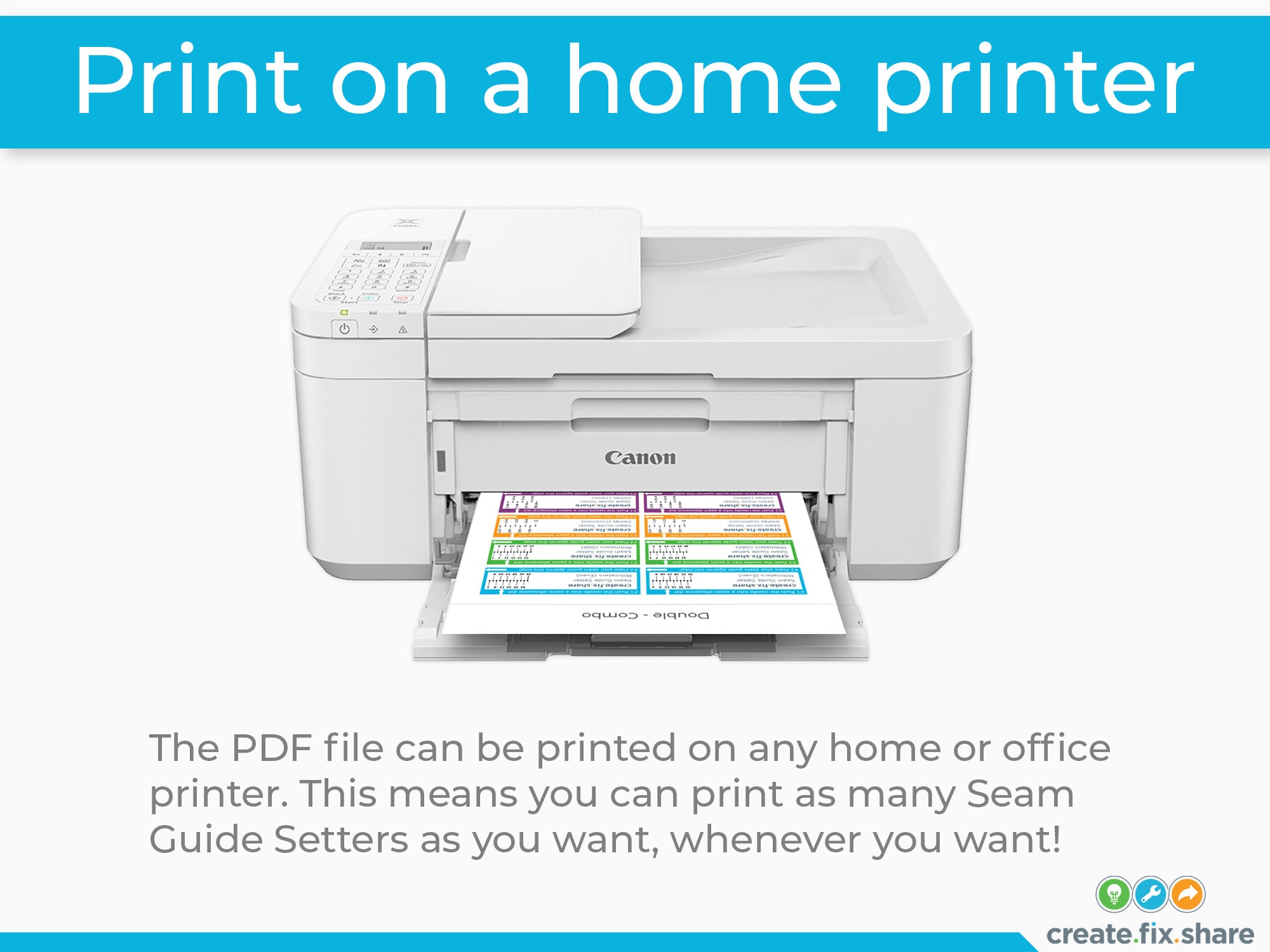 Seam Guide Setters - Seam Allowance Guides - PDF Printable - Etsy