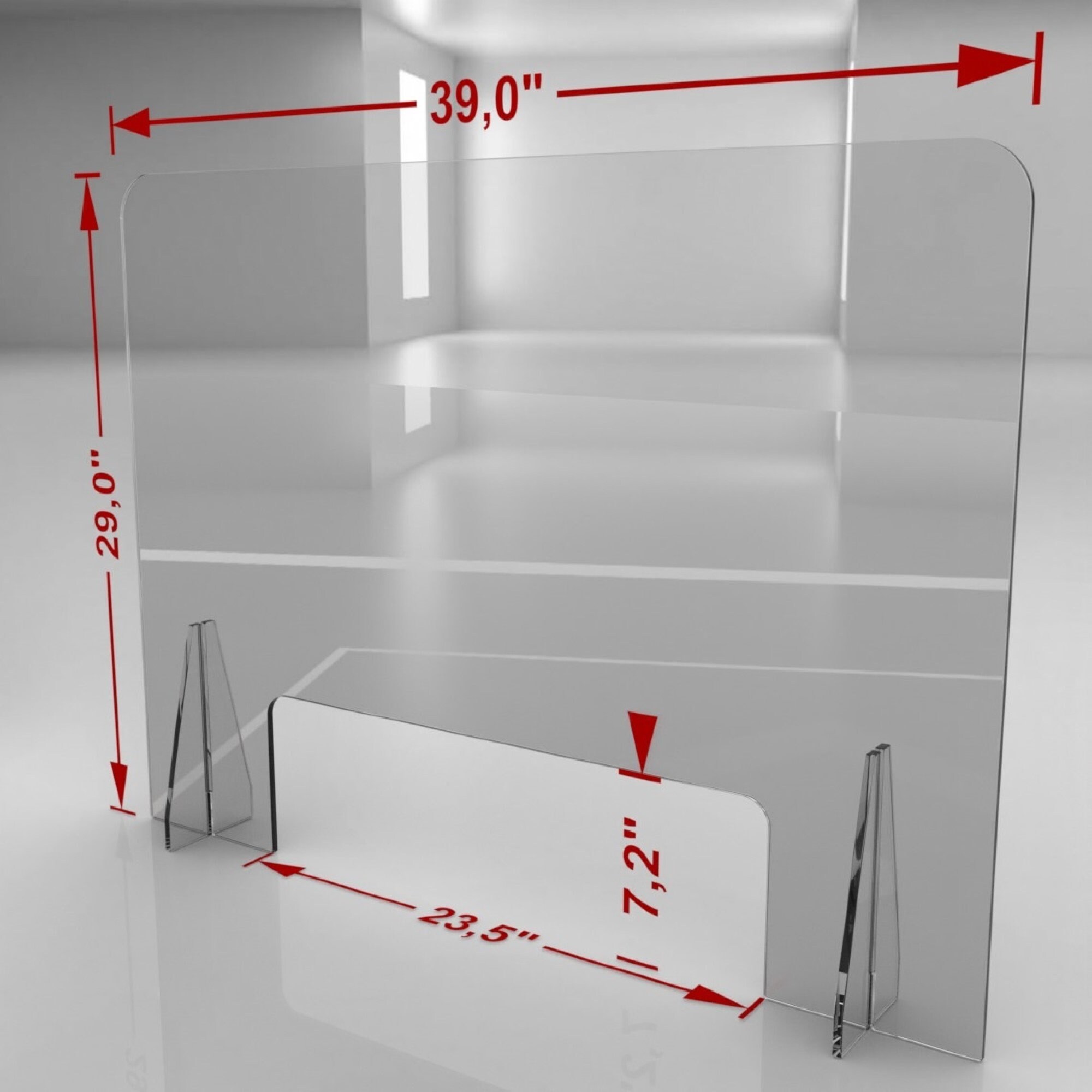Sneeze Guard, Acrylic Sneeze Guard, Protective Shield, Sneeze Guard ...