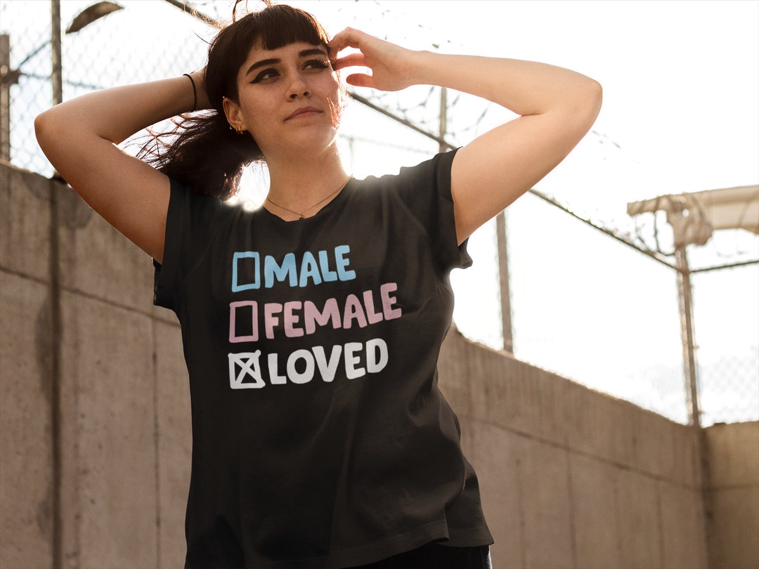 Funny Transgender Tee Genderqueer and Trans T-shirt Funny Genderqueer ...