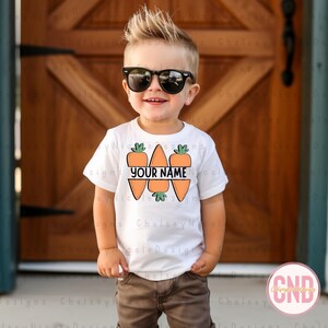 Carrots Name Plate PNG - Hand Drawn PNG - Easter Name Plate - Designs ...