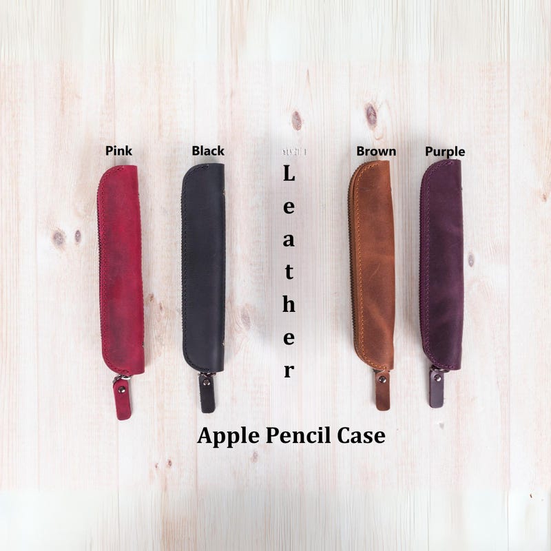 Pink Apple Pencil Sleeve - Etsy