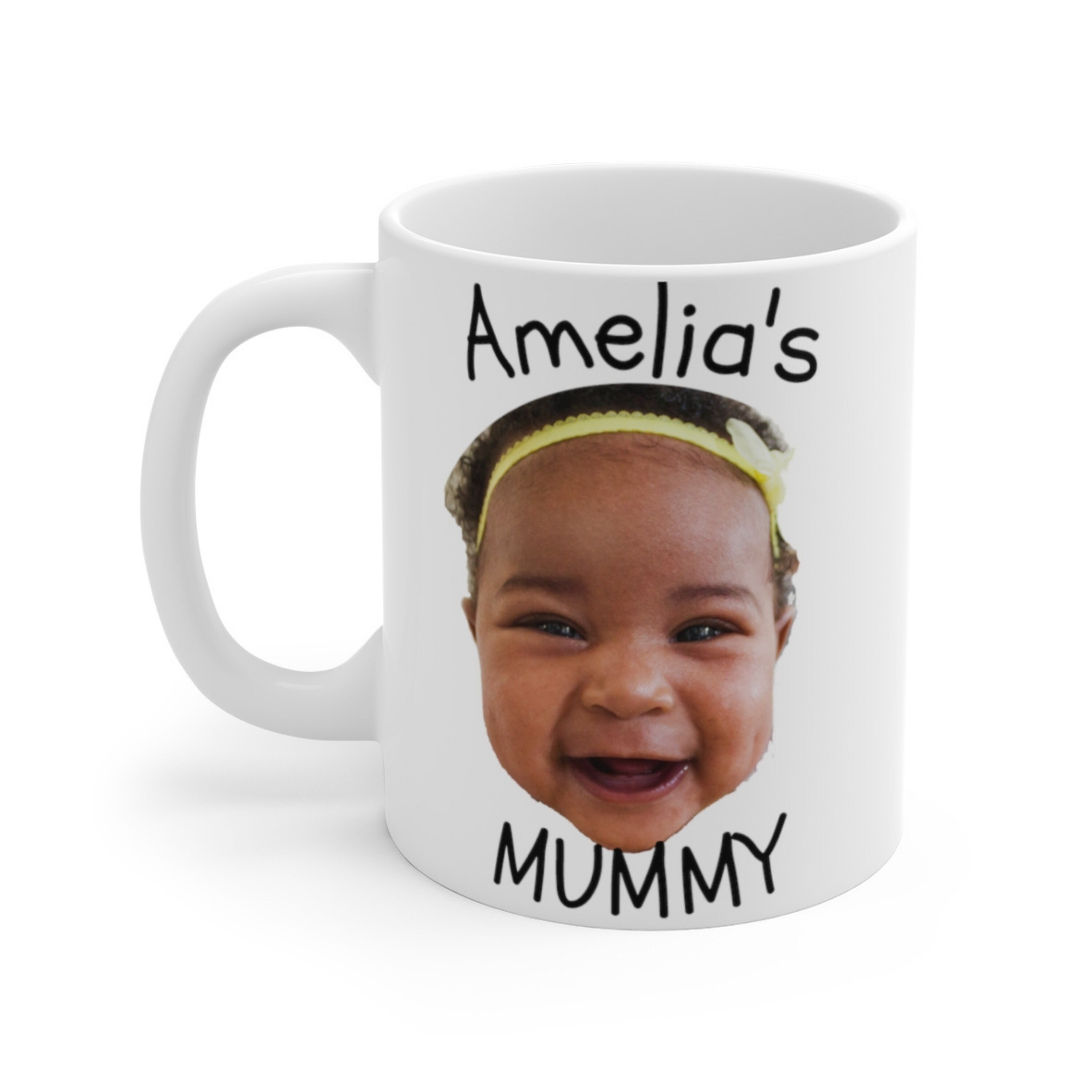 Custom Baby Face Mug / Baby Photo Mug / Personalised Baby Face - Etsy UK