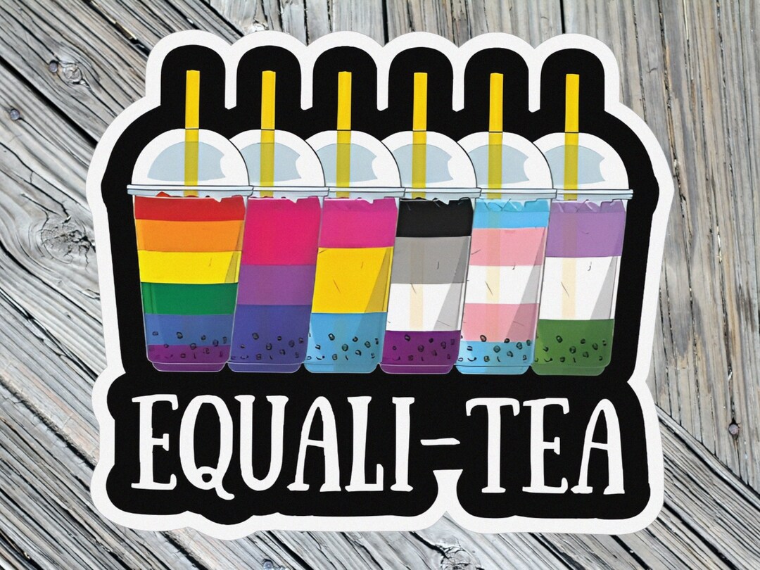 Equalitea,pride Sticker,free Shipping,waterproof,laptop Stickers,water ...
