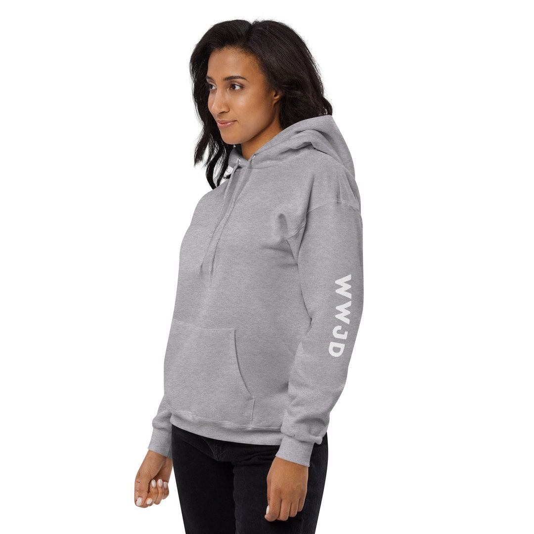 WWJD Fleece Hoodie - Etsy