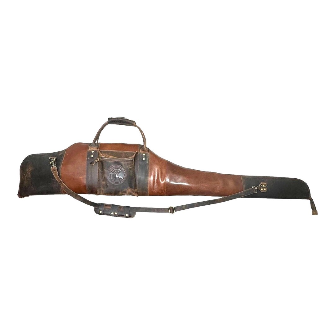 Leather Rifle Scope Case | Ships Out Same Day! - Etsy