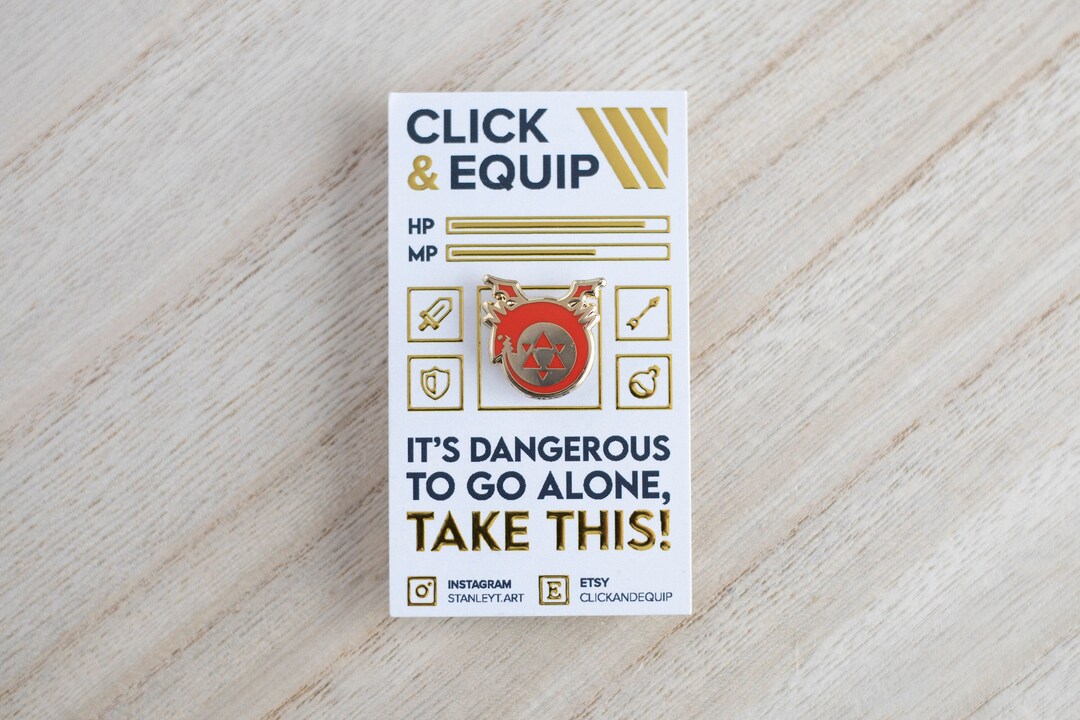 Homunculus - Mini Enamel Pin - Etsy