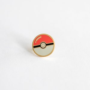 Pokeball - Mini Enamel Pin - Etsy