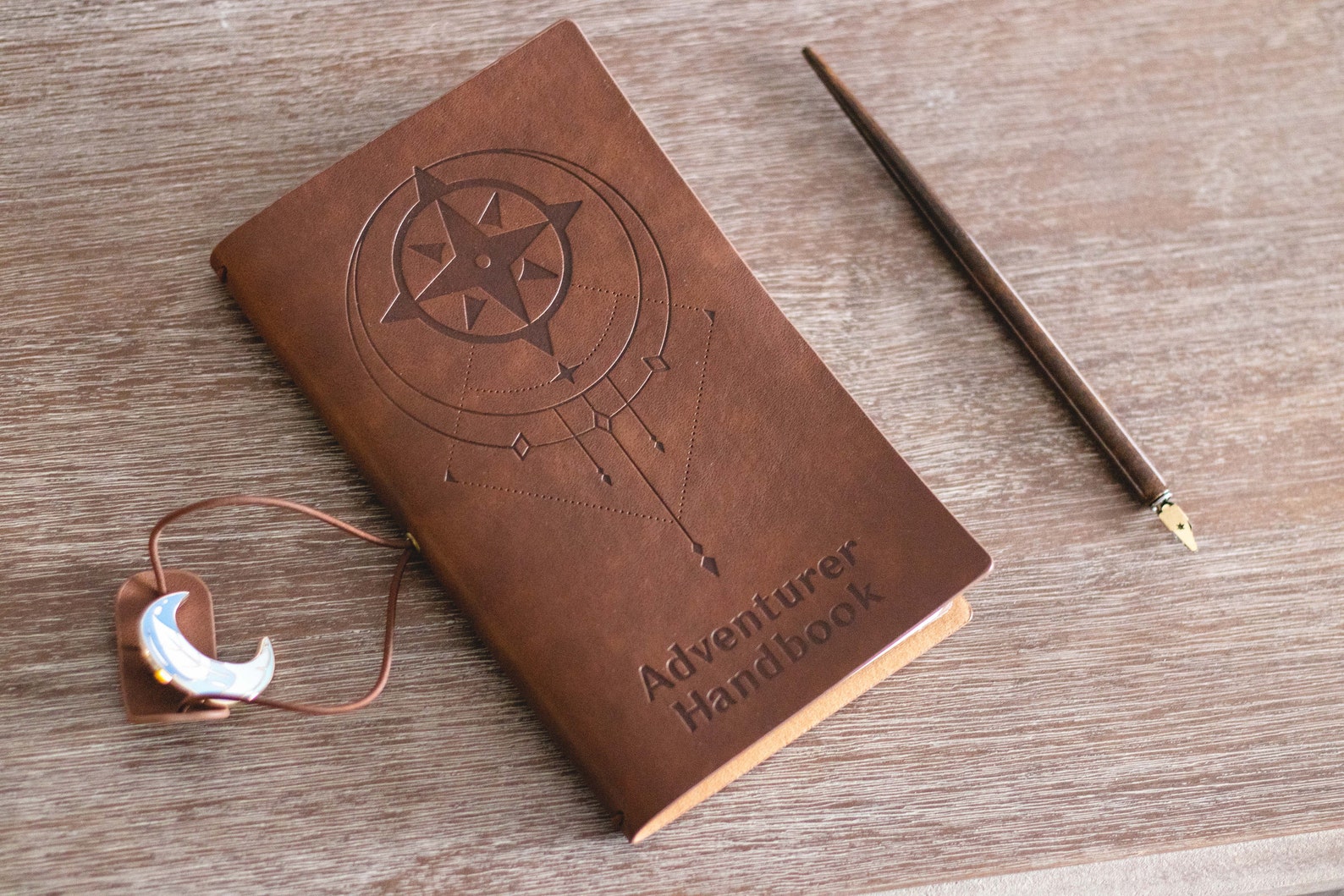 Genshin Impact Adventurer's Handbook Leather Journal - Etsy