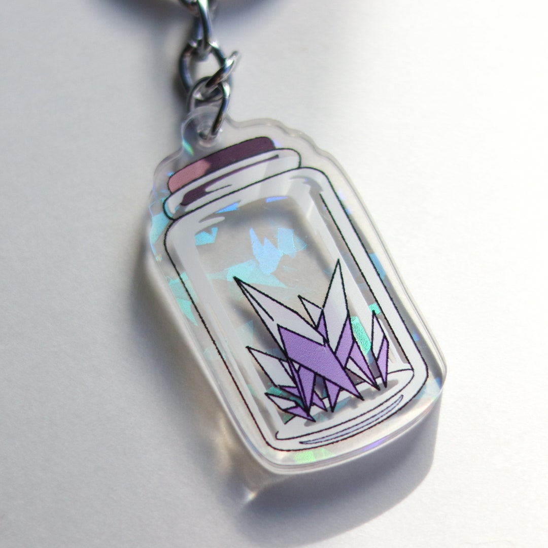 Anime Jewels - Acrylic Charm Keychain - Etsy