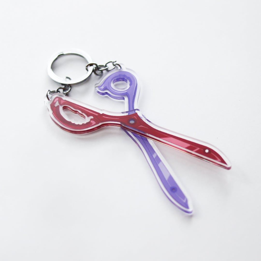 XL Scissor Blade Keychains Kill La Kill - Etsy New Zealand