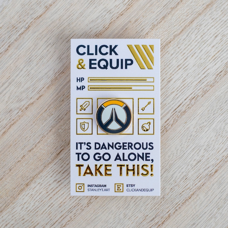 Overwatch Enamel Pin - Etsy