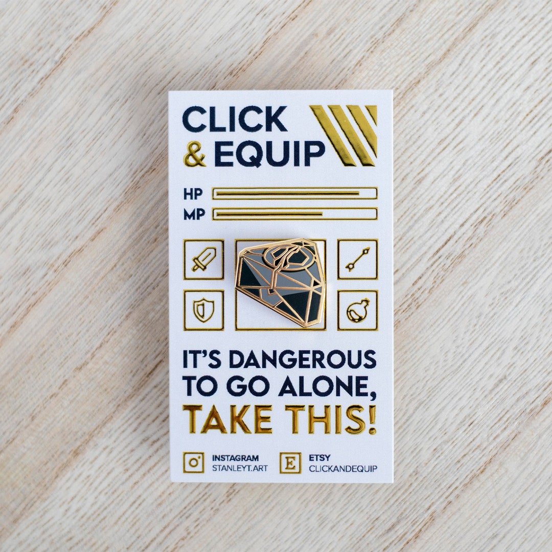 Spike - Mini Enamel Pin - Etsy