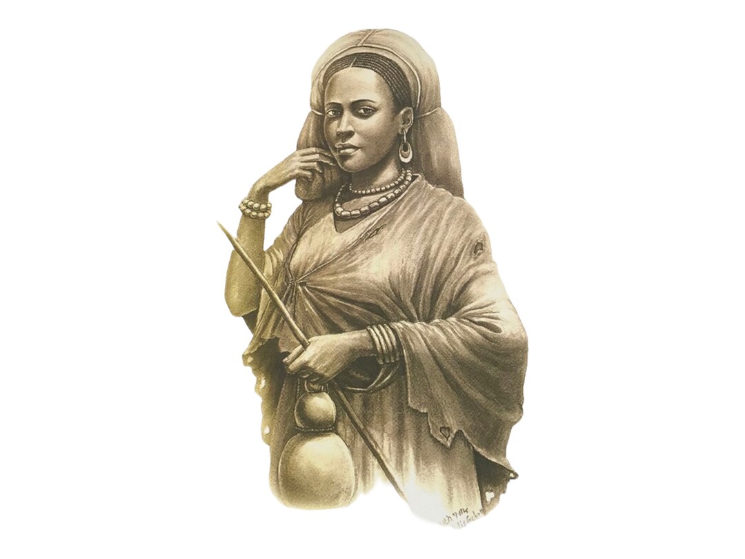 Ethiopian Art Print: Adis Gebru composed - Etsy