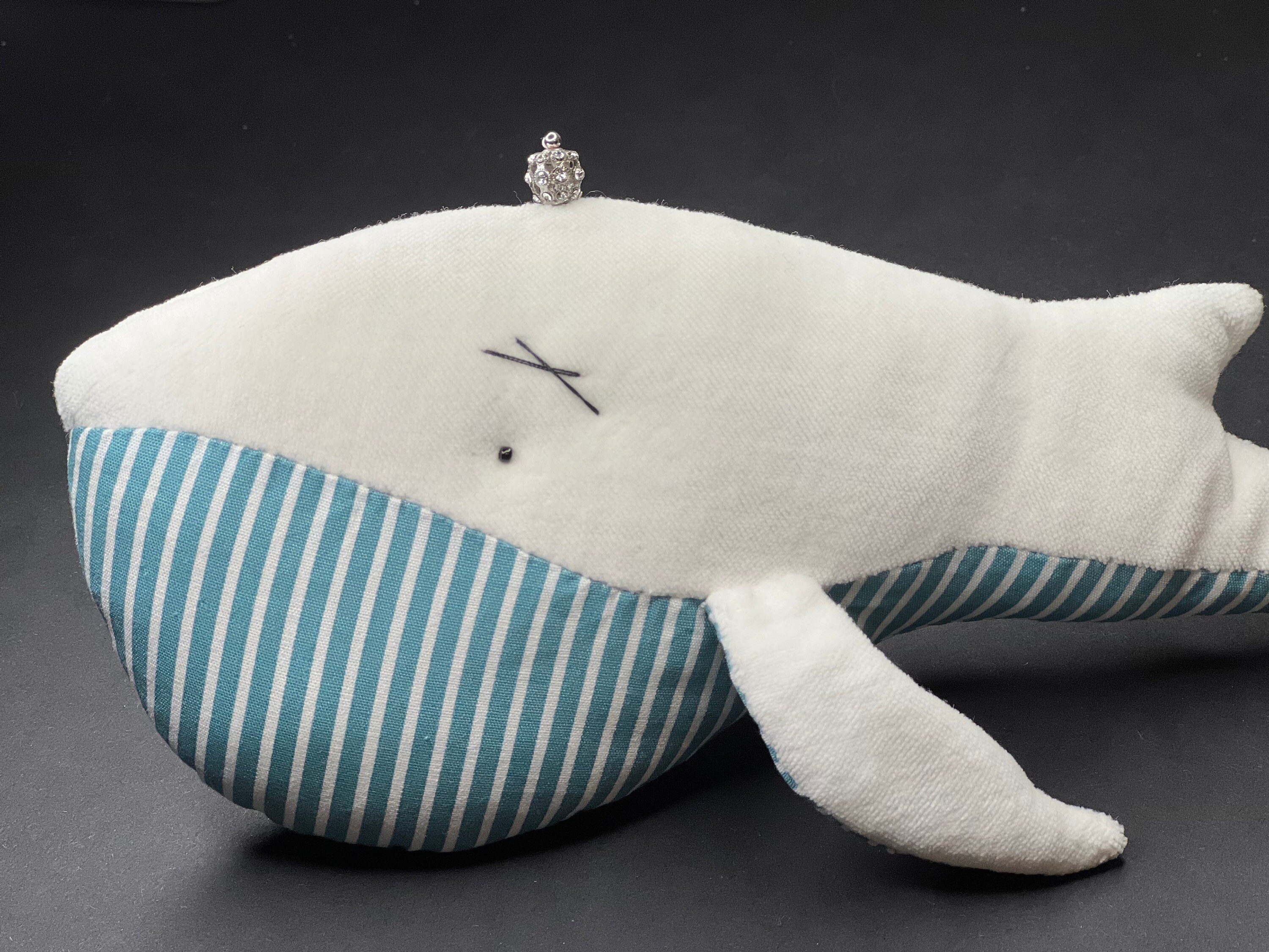 Pdf With Tutorial Pattern for Soft Plush Whale Digital Sewing Pattern ...