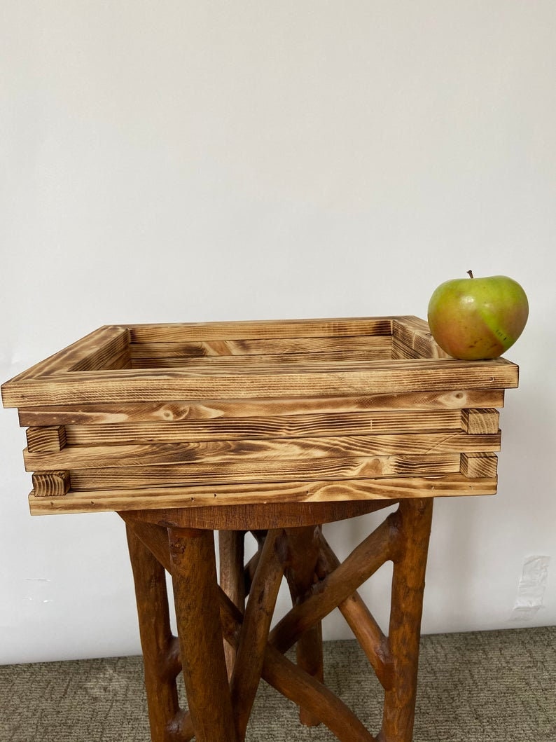 Amish Wooden Flower Box - Etsy